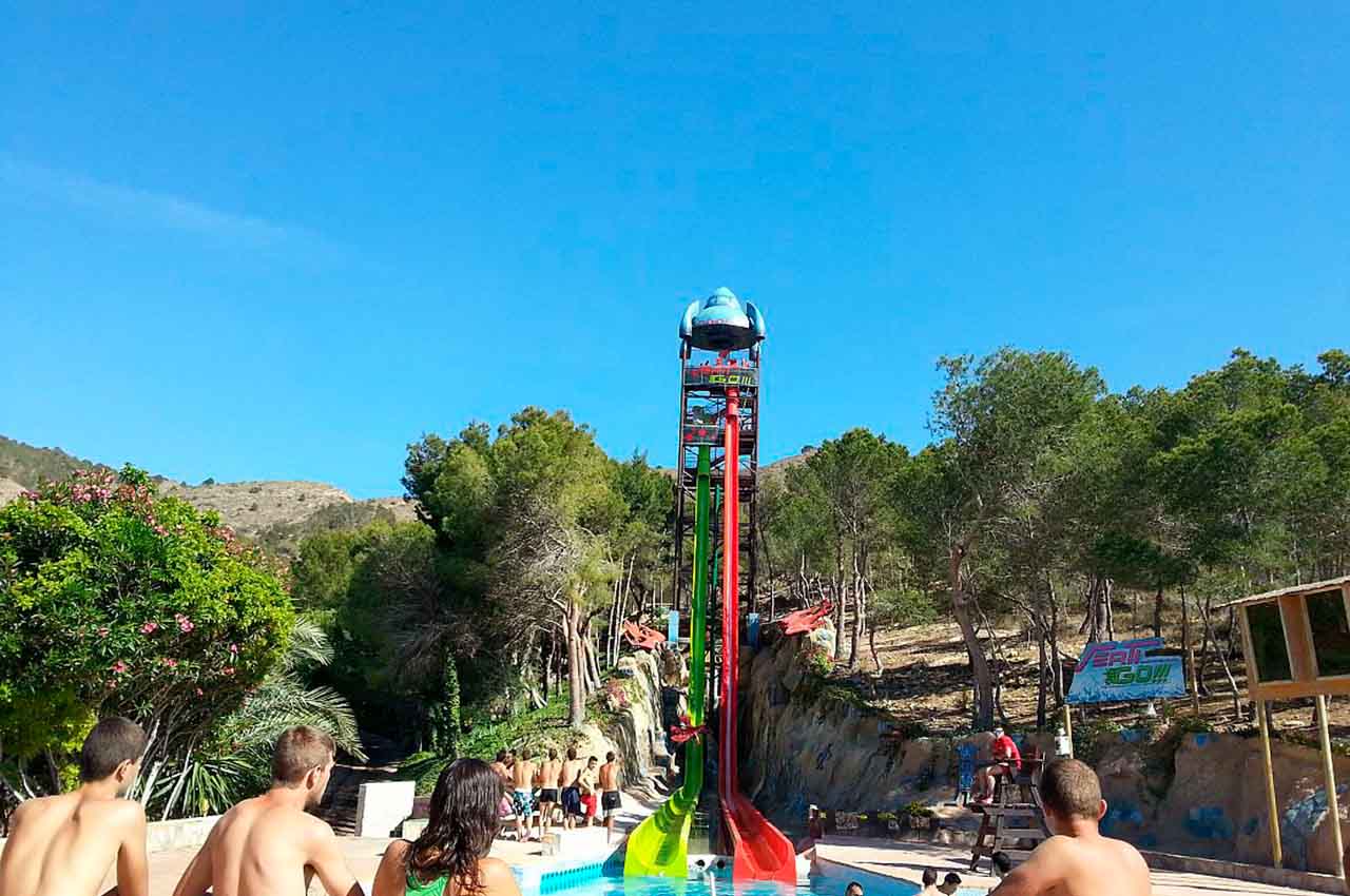 Verti-Go en Benidorm | El tobogán más alto de Europa - Camping Villasol